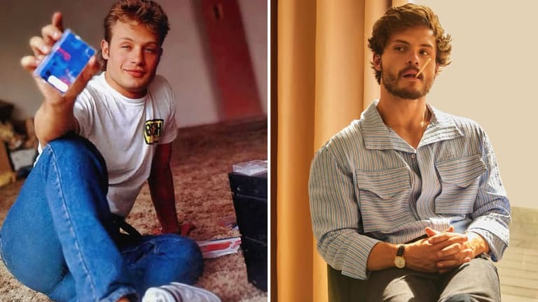 Así se veía Sergio Sendel a la misma edad de su hijo Graco, ¿eran ...