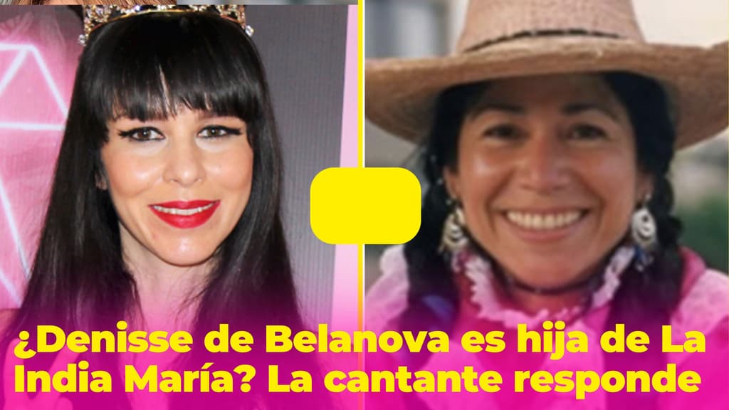 Denisse de Belanova rompe el silencio y aclara si es hija o no de La ...