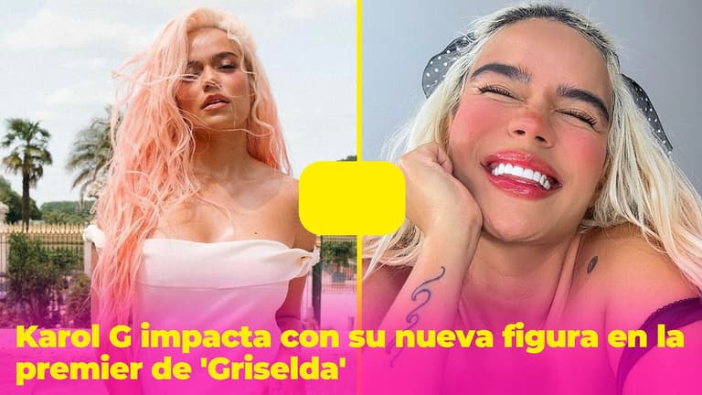 Karol G impacta con su mini cintura en la premier de 'Griselda': la serie es su debut como ...