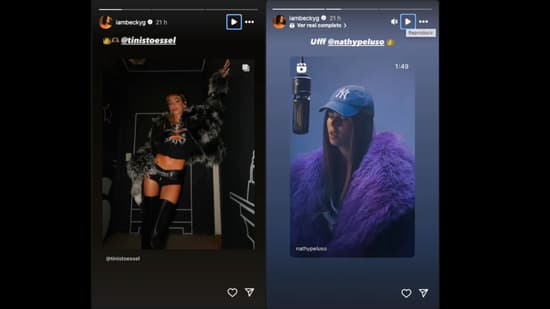 Becky G manda su apoyo a Cazzu a pesar de supuestamente tener una amistad cercana con Ángela ...