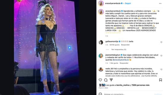Aracely Arámbula cumple 50 años y así agradeció un año más de vida ...