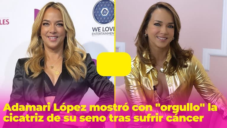 Adamari López mostró con "orgullo" la cicatriz que le dejó el cáncer de seno | Shows Famosos ...
