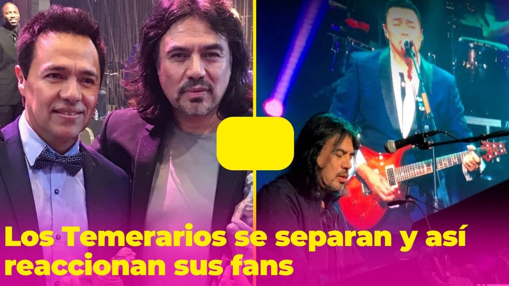 Los Temerarios anuncian su separación y así reaccionan sus fans: "Es un ...