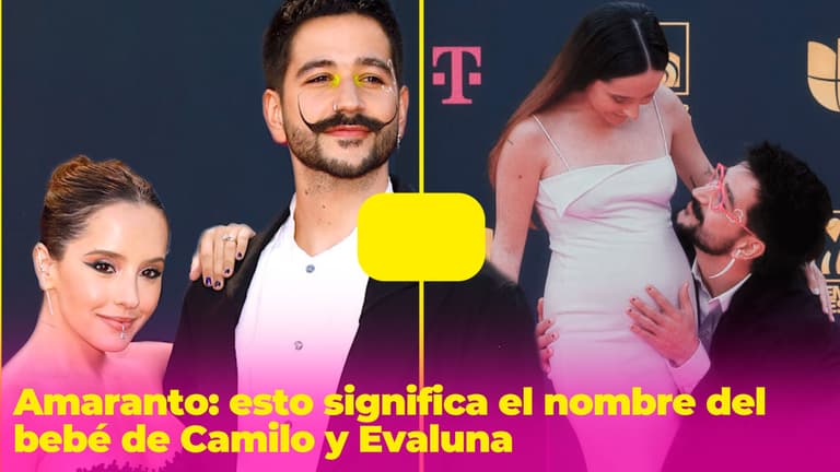 ¿Qué significa Amaranto, el nombre del bebé de Camilo y Evaluna? | Shows Famosos | Las Estrellas