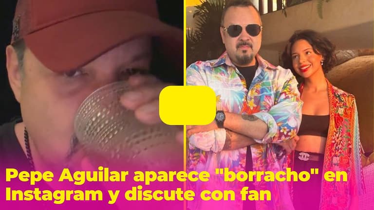 Pepe Aguilar arremete "borracho" contra fan que le recuerda que Ángela ...