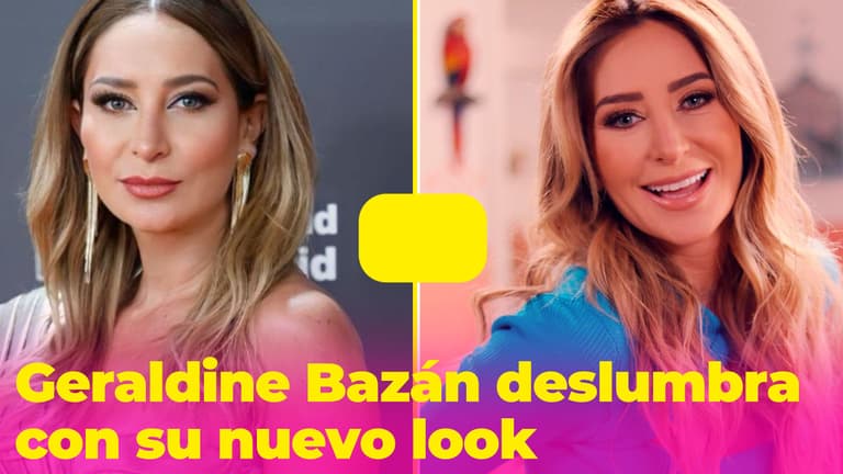 Geraldine Bazán se despide de su cabello largo y presume su cambio de ...