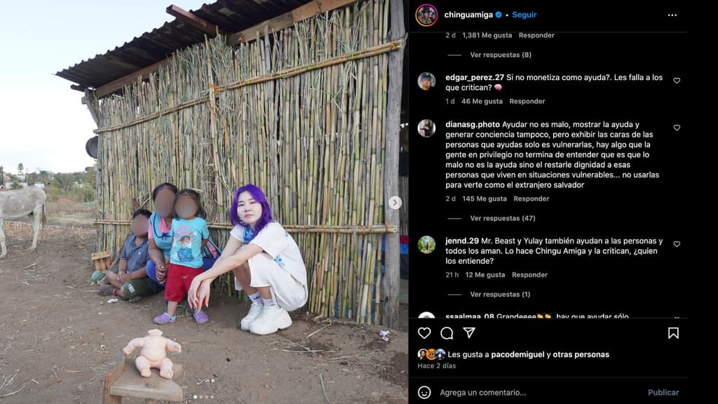Chingu Amiga 'ayuda' a familia como parte de un reto y es funada en ...