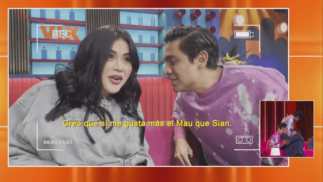 Mauricio Garza besa a Ricardo Peralta frente a Sian Chiong en programa ...