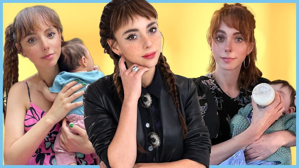 Hija Natalia Téllez: la presentadora revela el rostro de Emilia y recibe reclamo de su pareja ...