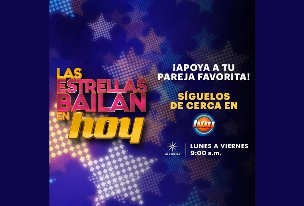 ¿Dónde y a qué hora ver “Las Estrellas Bailan en Hoy”? | Shows Hoy ...