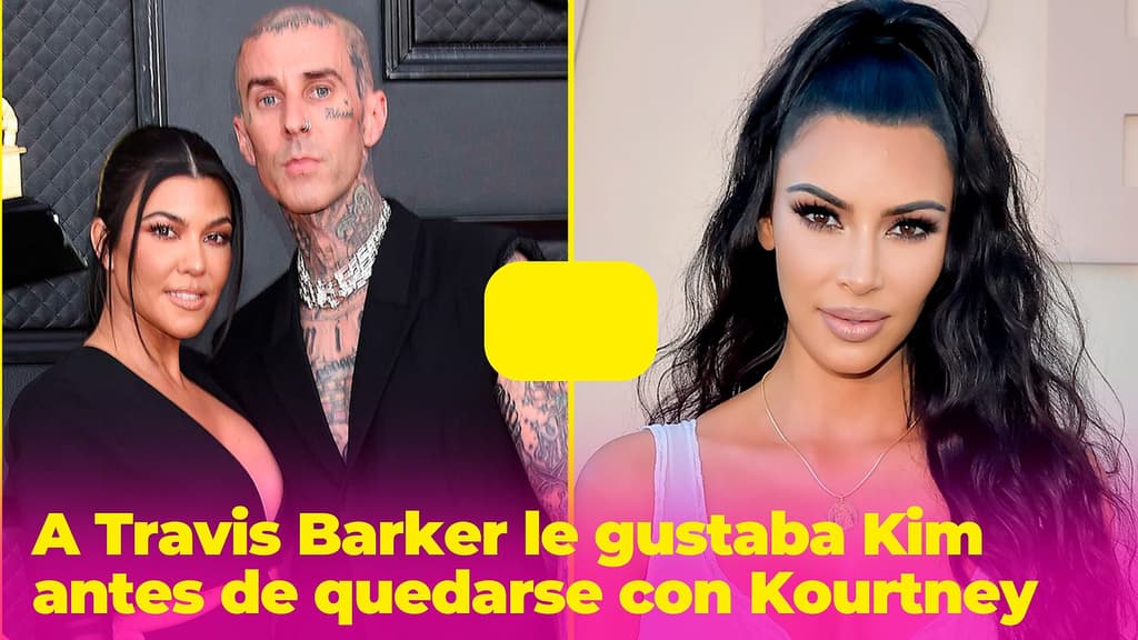 A Travis Barker le gustaba Kim Kardashian antes de quedarse con ...