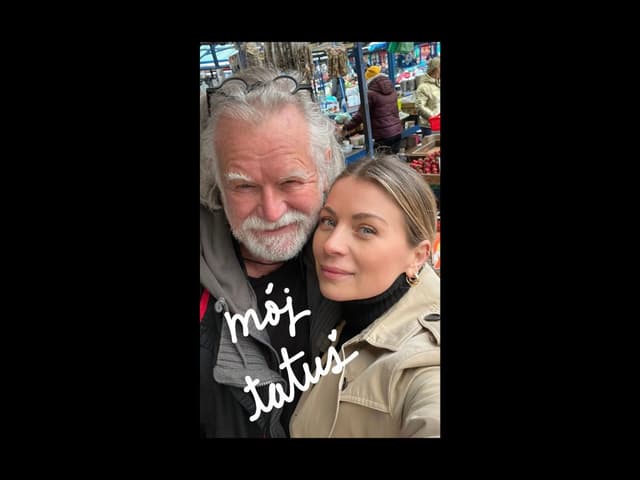 Ludwika Paleta presume encuentro con su papá en su regreso a Polonia ...