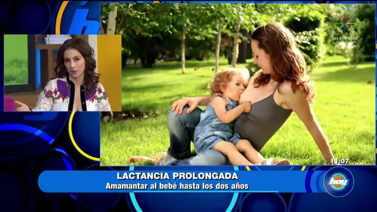 Beneficios de la lactancia prolongada | Shows Hoy | Las Estrellas