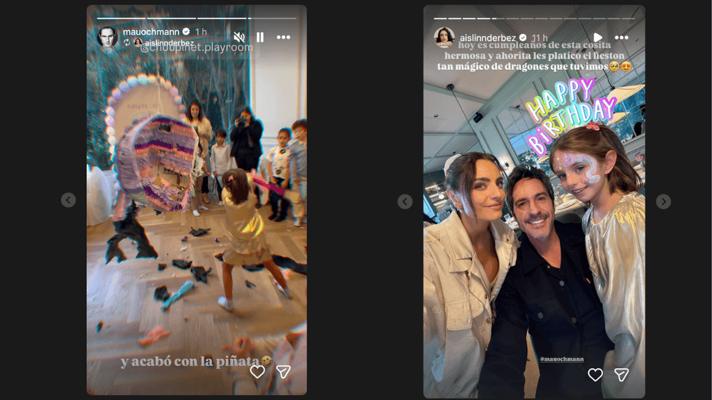 Aislinn Derbez y Mauricio Ochmann celebran cumpleaños de su hija con ...