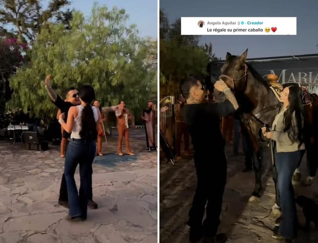 Christian Nodal y Ángela Aguilar: Este es el impactante regalo ...