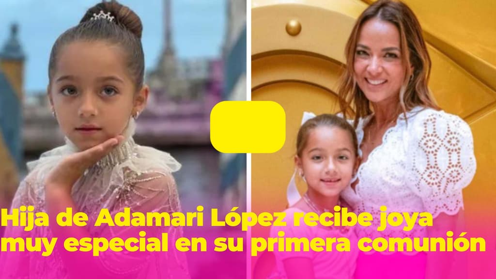 Toni Costa regala una joya muy especial a Alaïa en su primera comunión ...