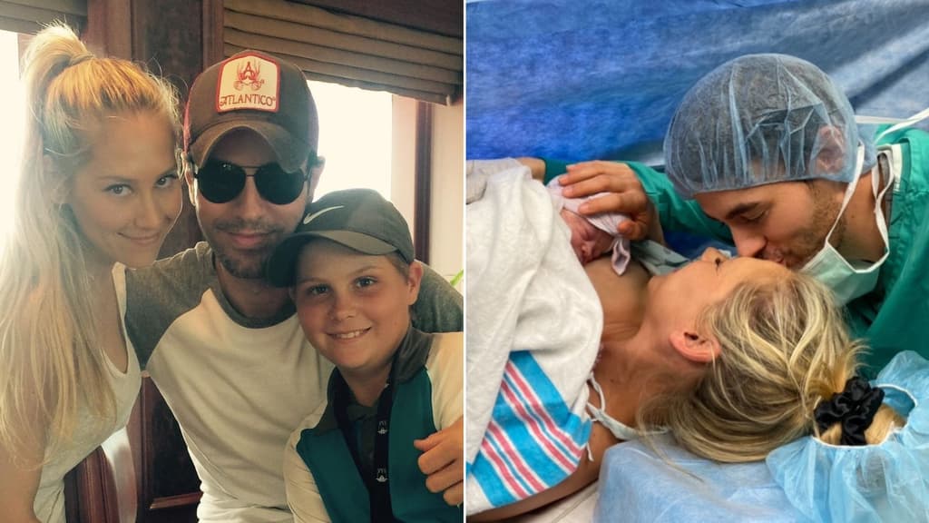 ¿Enrique Iglesias y su novia Anna Kournikova esperan otro bebé? Estas ...