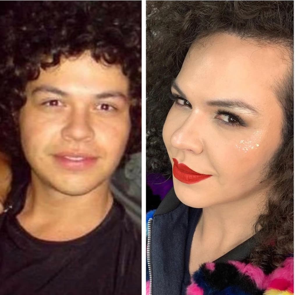 De 'Ataulfo' a experto en maquillaje: Así cambió Alex Reyna, el ...