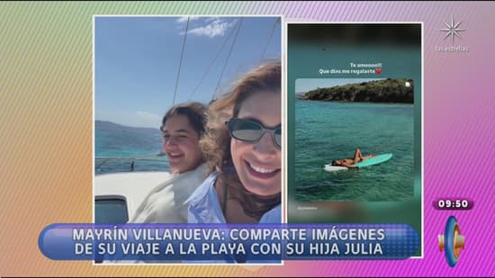 Hija de Mayrín Villanueva y Eduardo Santamarina aparece en Hoy: impacta ...