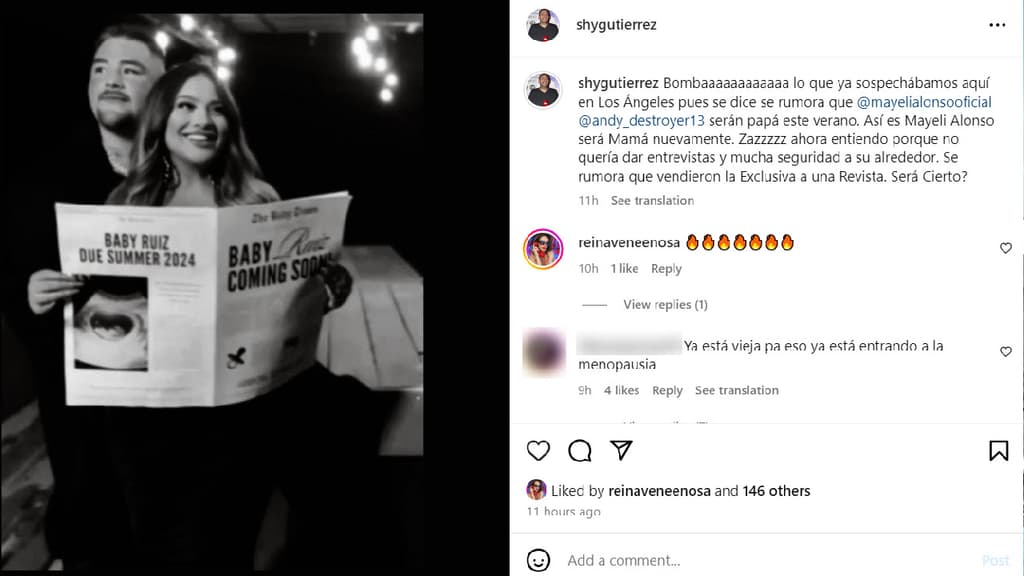 Mayeli Alonso estaría embarazada de su novio Andy Ruiz Jr., reportan ...