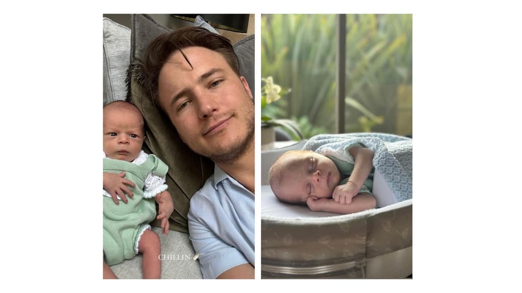 Hijo de René Strickler publica nuevas fotografías del nieto del actor ...