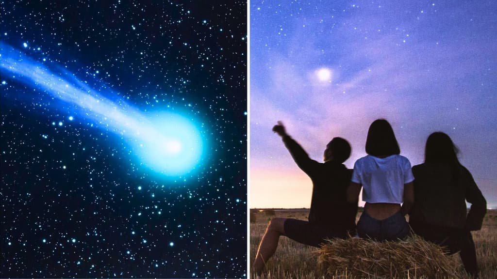 ¿Un cometa es lo mismo que una estrella fugaz? Origen, duración ...