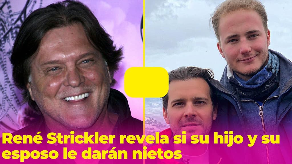 René Strickler revela si su hijo Yann y su esposo Manuel lo harán ...