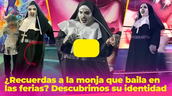 Novio se disfraza de 'La monja de la feria' en su boda y enloquece a ...