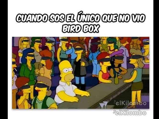 Los mejores memes de ‘Bird Box: A Ciegas’ | Las Estrellas Home Cine y ...