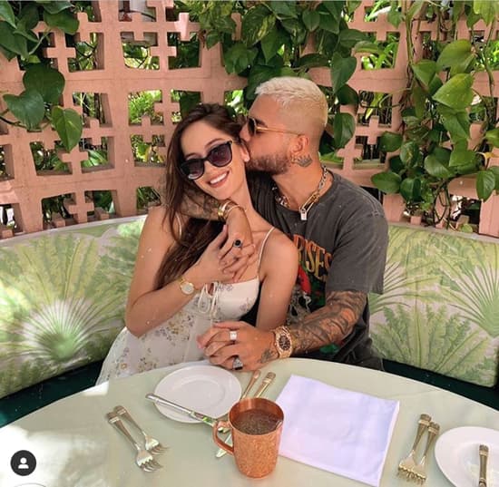 Maluma y Winnie Harlow desatan rumores de romance tras ser captados en ...
