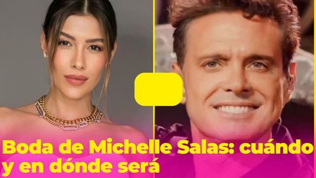 ¿Michelle Salas sí será entregada en el altar de su boda por Luis ...