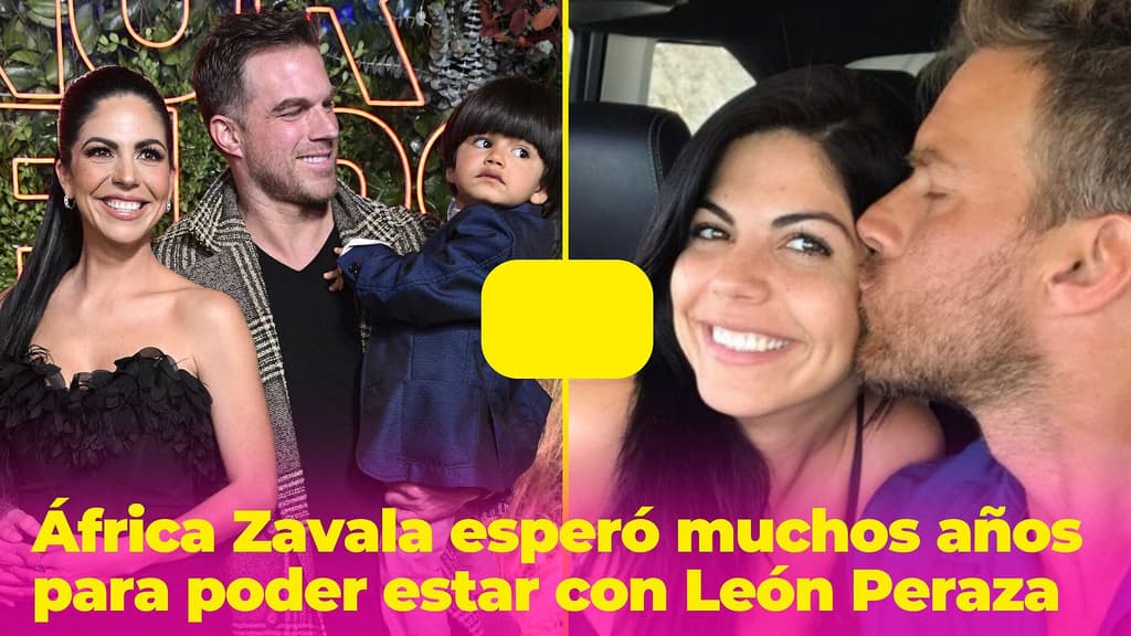 África Zavala esperó muchos años para estar con su verdadero amor: así ...
