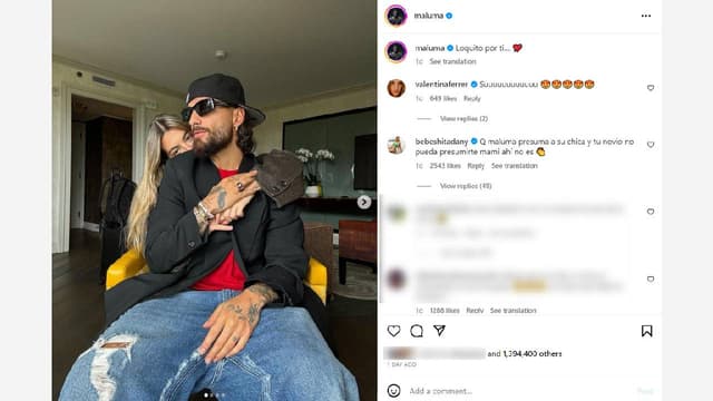 Maluma confirma que se convertirá en papá junto a su novia Susana ...