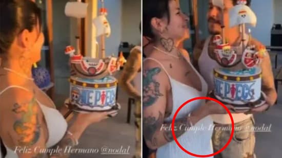 ¿Cazzu está otra vez embarazada? El video que levanta sospechas de que espera un bebé con Nodal ...