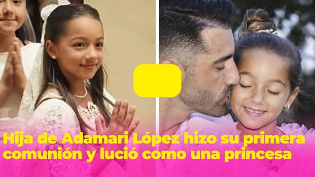 Alaïa festejó su primera comunión y sus padres estuvieron nuevamente ...