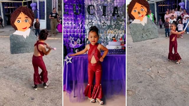 Niña hace fiesta de Selena y rompe piñata de Yolanda Saldívar | Shows ...