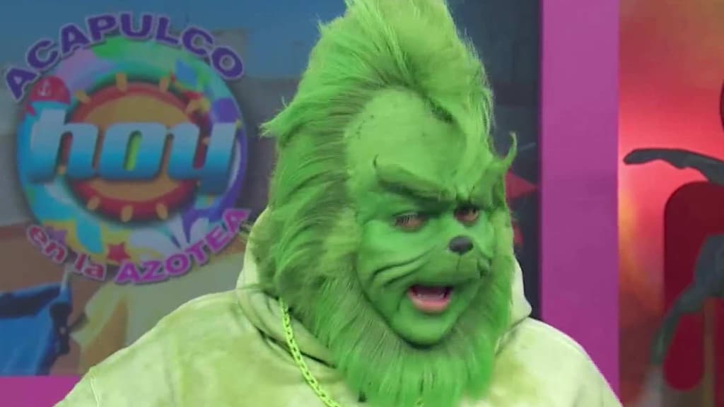 ‘El Grinch’ se equivocó de estación e hizo acto de presencia en el foro ...