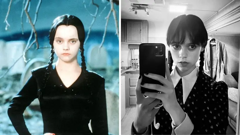 Así luce Jenna Ortega como Merlina en el primer avance de la serie de Tim Burton | Las Estrellas ...