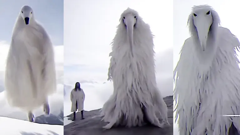 Ave gigante de la Antártida causa temor y furor en redes (video viral ...