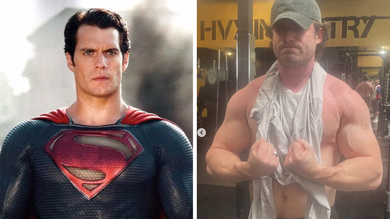 ¿Nuevo Superman mejor que Henry Cavill? Los músculos de David Corenswet ...