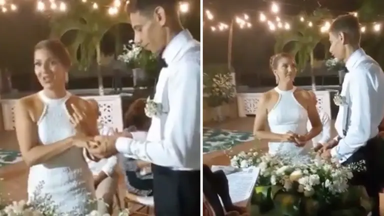 Rechazó al novio en plena boda y sus razones para no casarse causaron debate en TikTok | Las ...