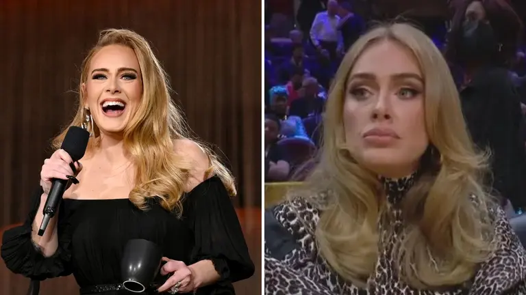 Adele explica su meme de la NBA; pidió que no la filmaran y la ...