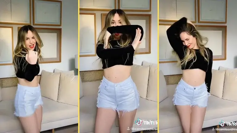 Camila Sodi hace su debut en TikTok bailando al ritmo de “A quién le importa” | Shows ...