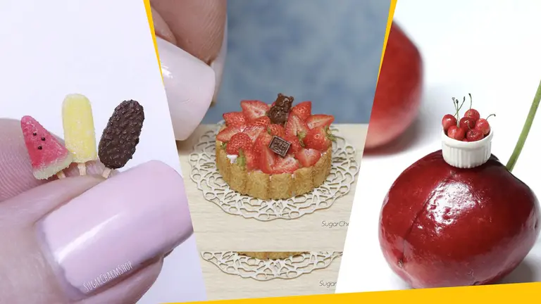 Esculturas miniatura hechas a mano: son más pequeñas que una uña ...