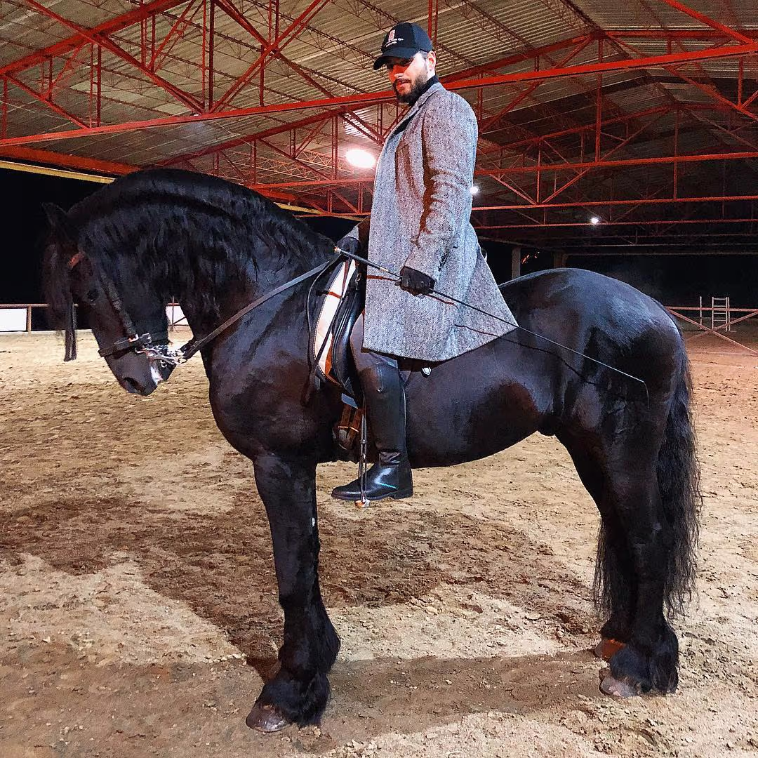 Maluma, ¿el encantador de caballos? | Shows Espectáculos | Las Estrellas