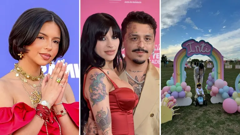 Ángela Aguilar no se queda atrás: reacciona al cumpleaños de Inti, hija de Nodal y Cazzu | Shows ...