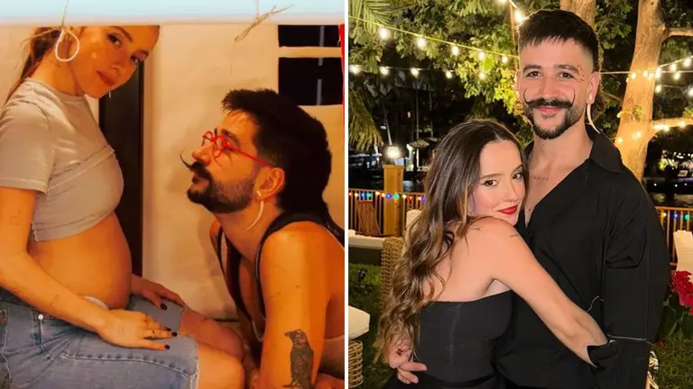 Camilo y Eva Luna sabían que al revelar que su bebé se llama Amaranto les tirarían piedras y así ...