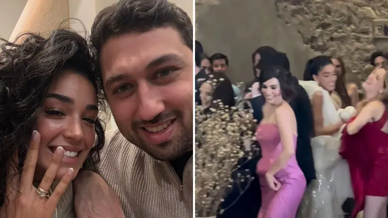 Eduardo Capetillo entregó a su hija en la lujosa boda religiosa de Alejandra Capetillo y Nader ...