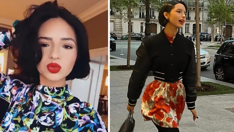 El desliz de Ángela Aguilar con su hermoso outfit de más de 5,000 ...