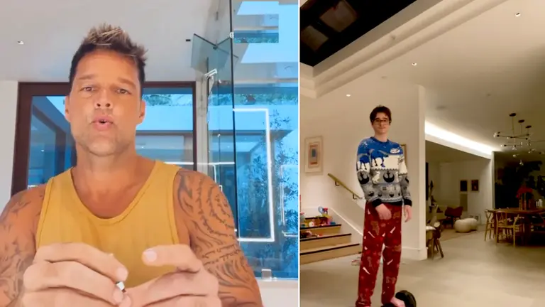 El hijo ‘tiktoker’ de Ricky Martin enseña la mansión del cantante en Puerto Rico: parece una ...